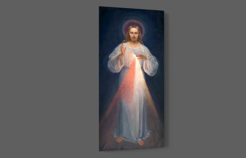 Jesus, I Trust in You Merciful Jesus Vilnius 300dpi 100x53.4cm - Etsy