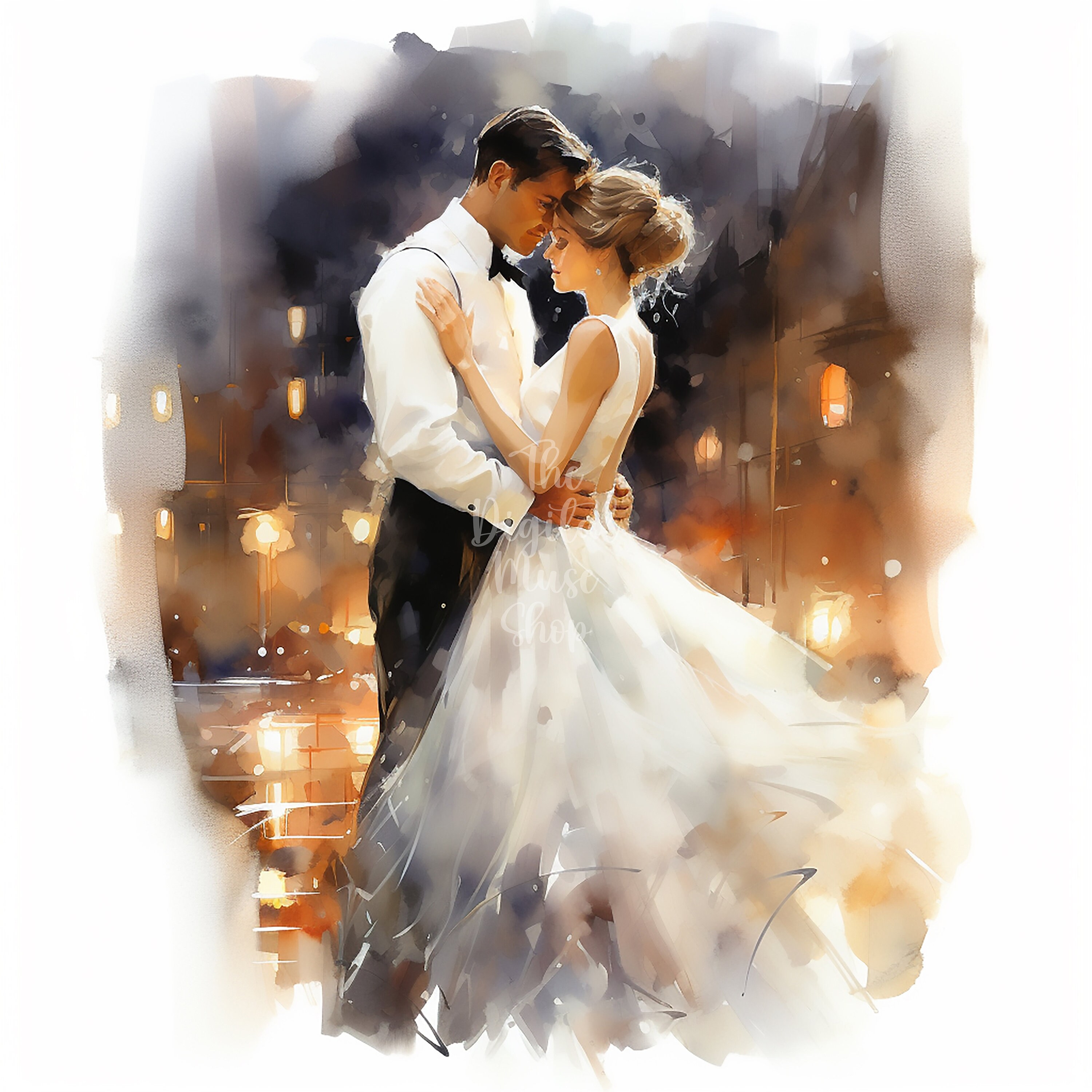 Wedding Dance Clipart 12 High Quality Jpgs Wedding Clipart Set ...
