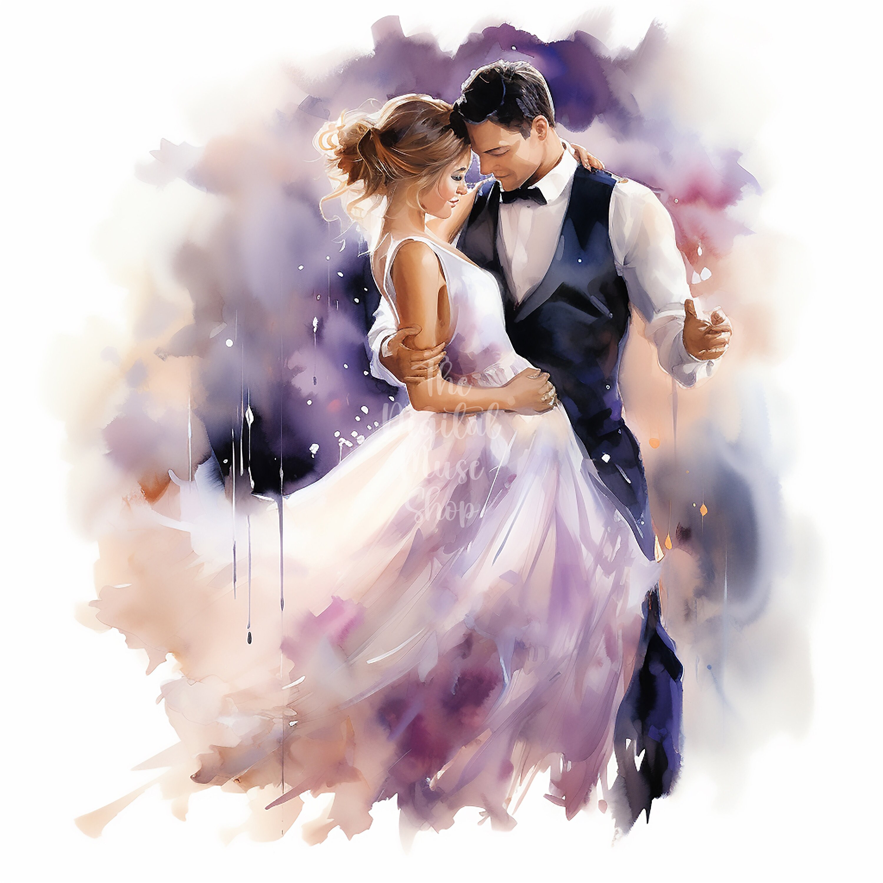 Wedding Dance Clipart 12 High Quality Jpgs Wedding Clipart Set ...