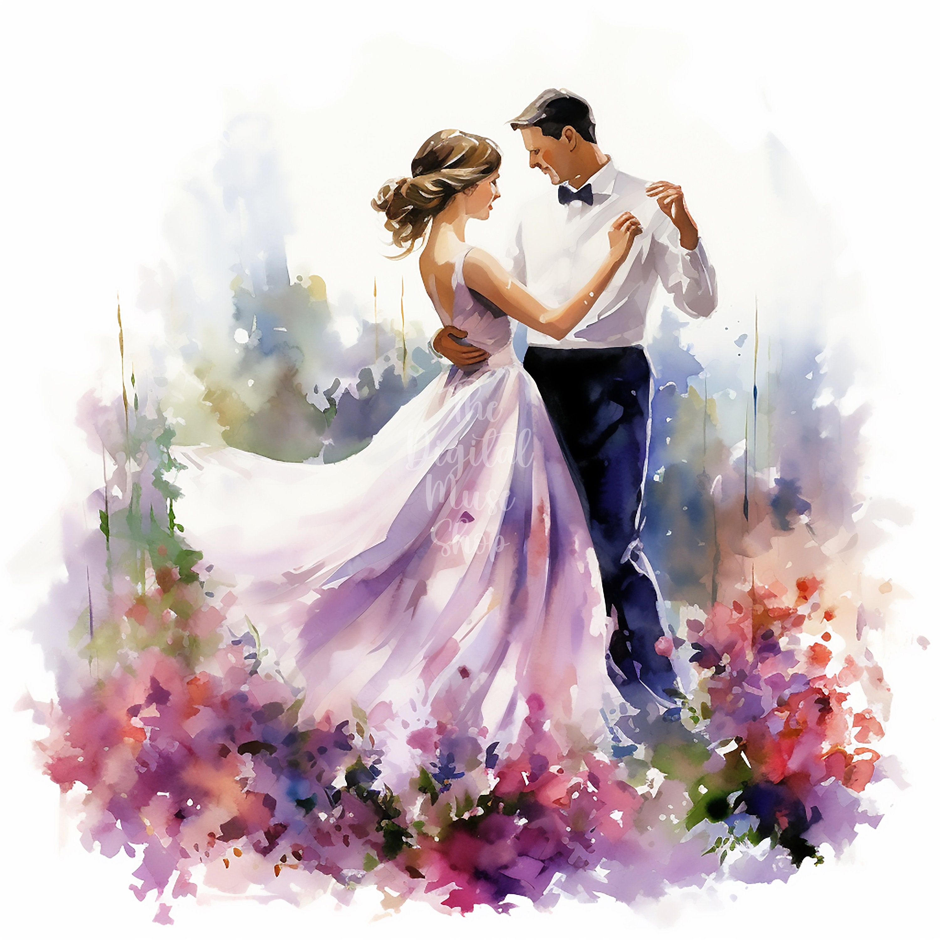 Wedding Dance Clipart 10 High Quality Jpgs Wedding Clipart Set ...