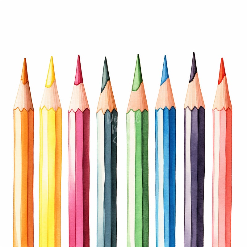 Watercolor Pencil - Etsy