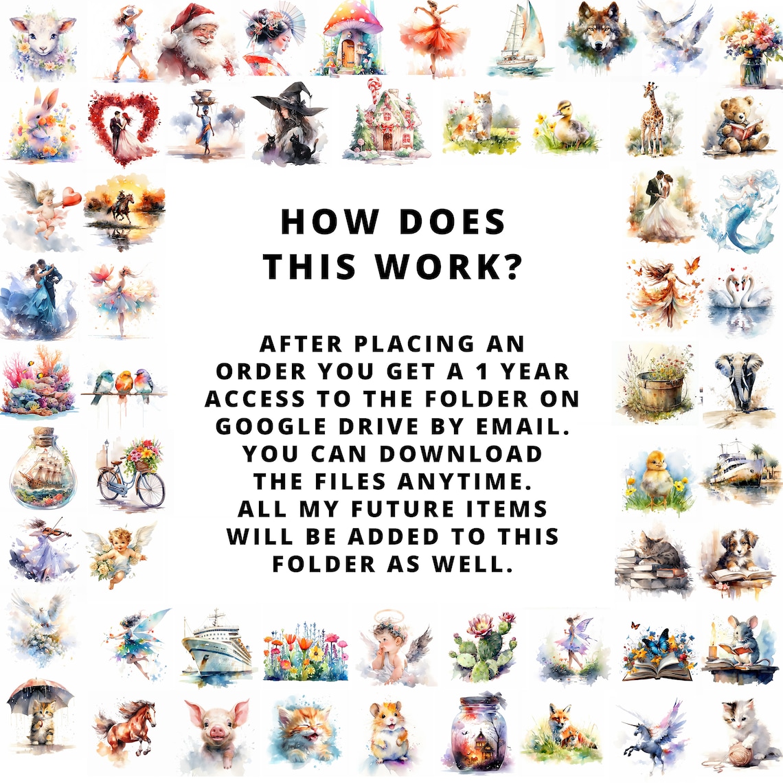 Whole Shop Bundle, Clipart Bundle Art Clipart Set Entire Shop Bundle ...