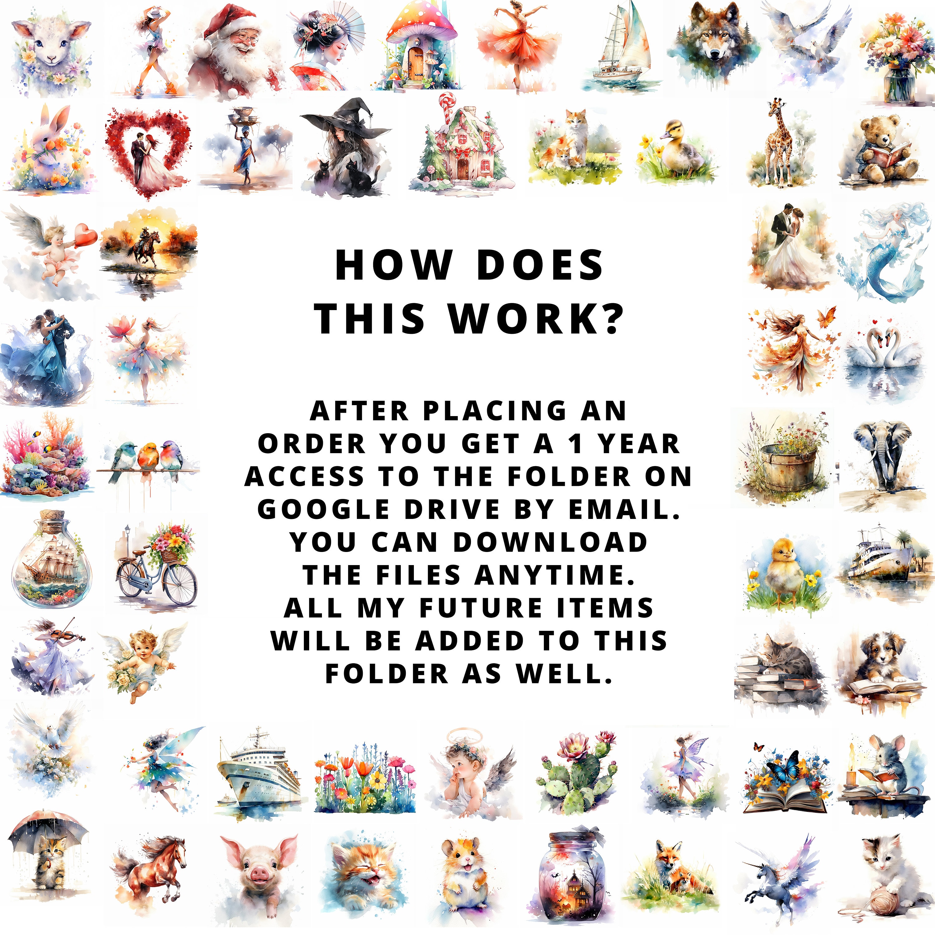 Whole Shop Bundle, Clipart Bundle Art Clipart Set Entire Shop Bundle ...