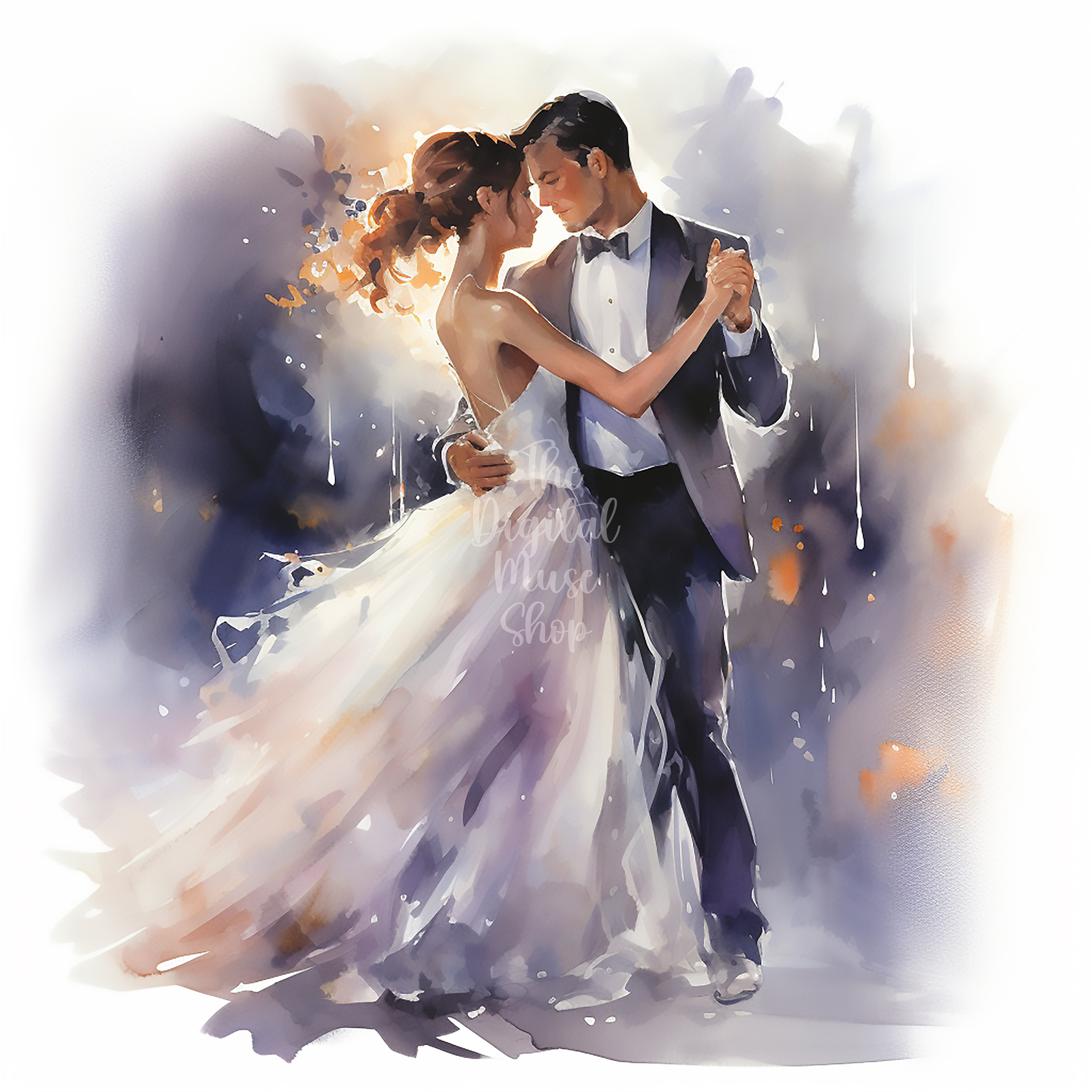 Wedding Dance Clipart 12 High Quality Jpgs Wedding Clipart Set ...