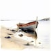 Boats on the Shore, 12 High Quality Jpgs, Watercolor Clipart, Clip Art ...