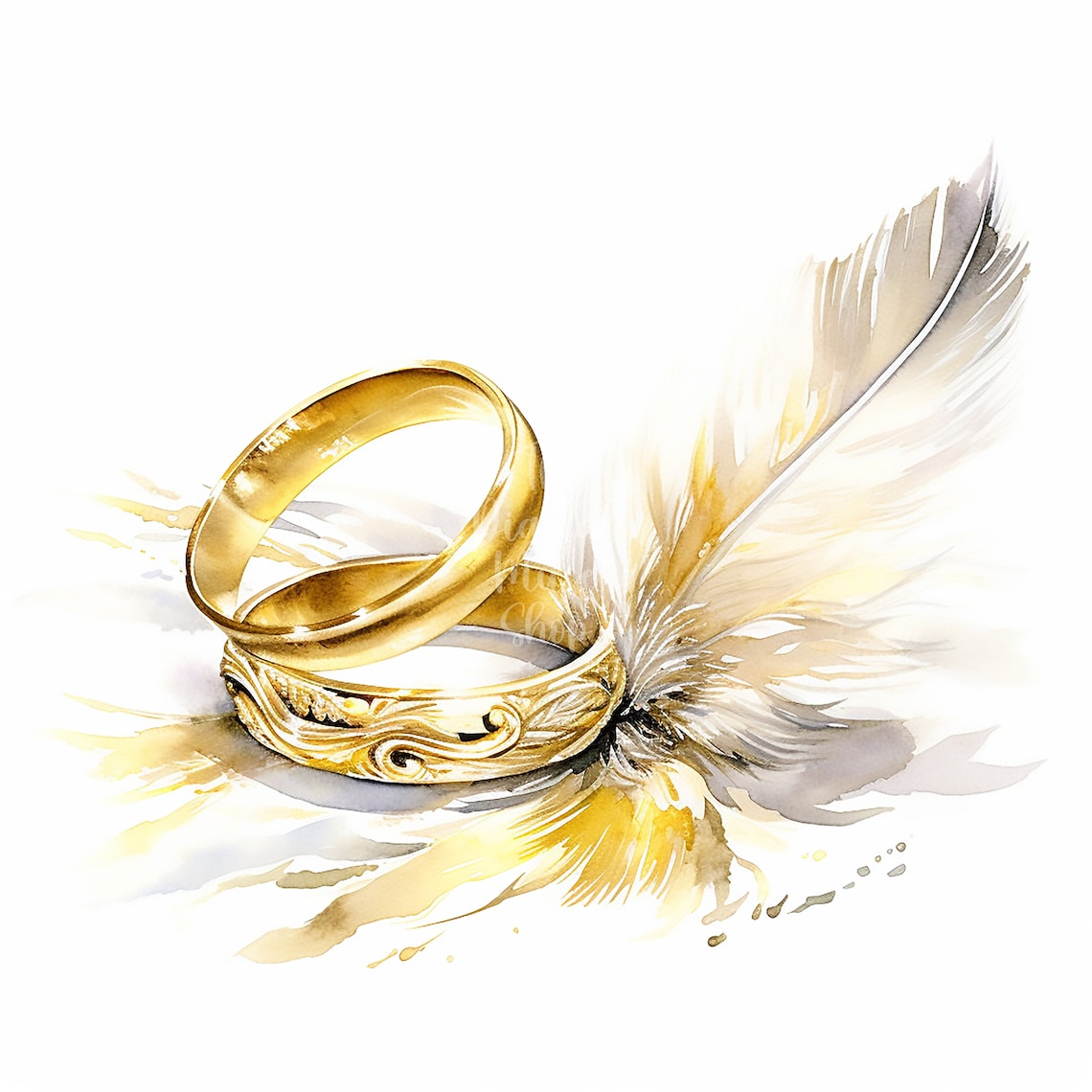 Wedding Rings Clipart Wedding Clipart Wedding Congratulations - Etsy