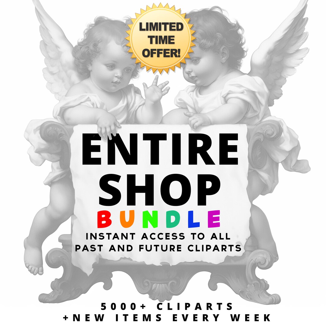 Entire Shop Bundle, All Past and Future Designs 1 Year Google Drive ...
