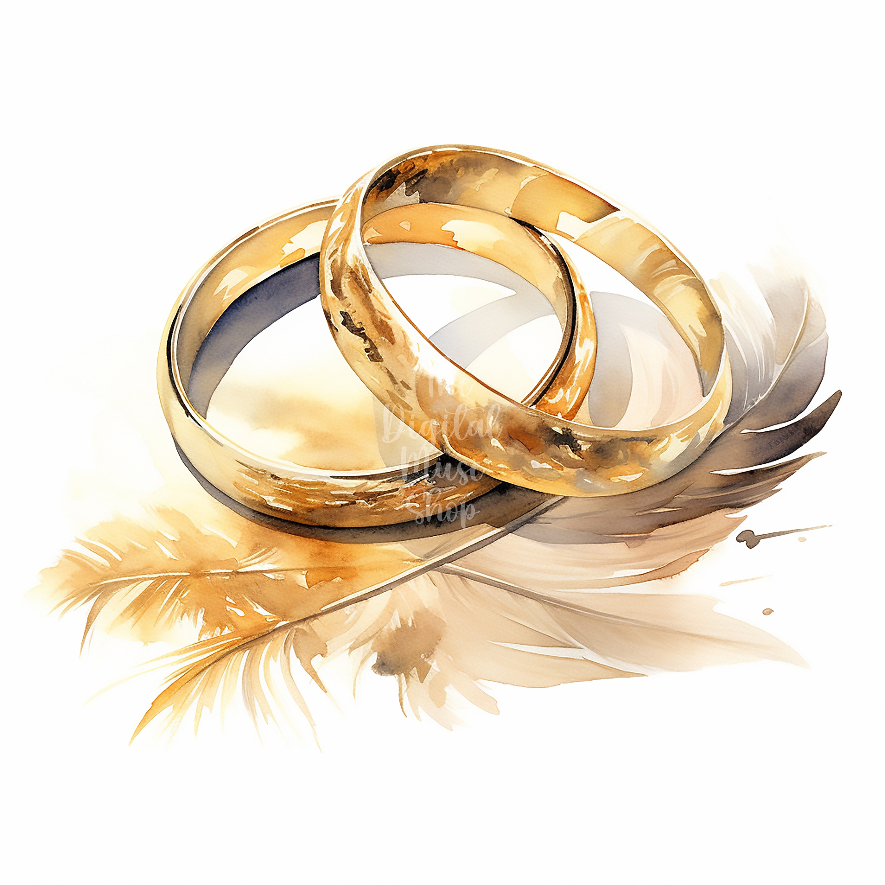 Wedding Rings Clipart Wedding Clipart Wedding Congratulations - Etsy