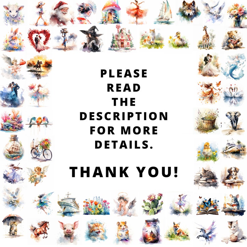 Whole Shop Bundle, Clipart Bundle Art Clipart Set Entire Shop Bundle ...