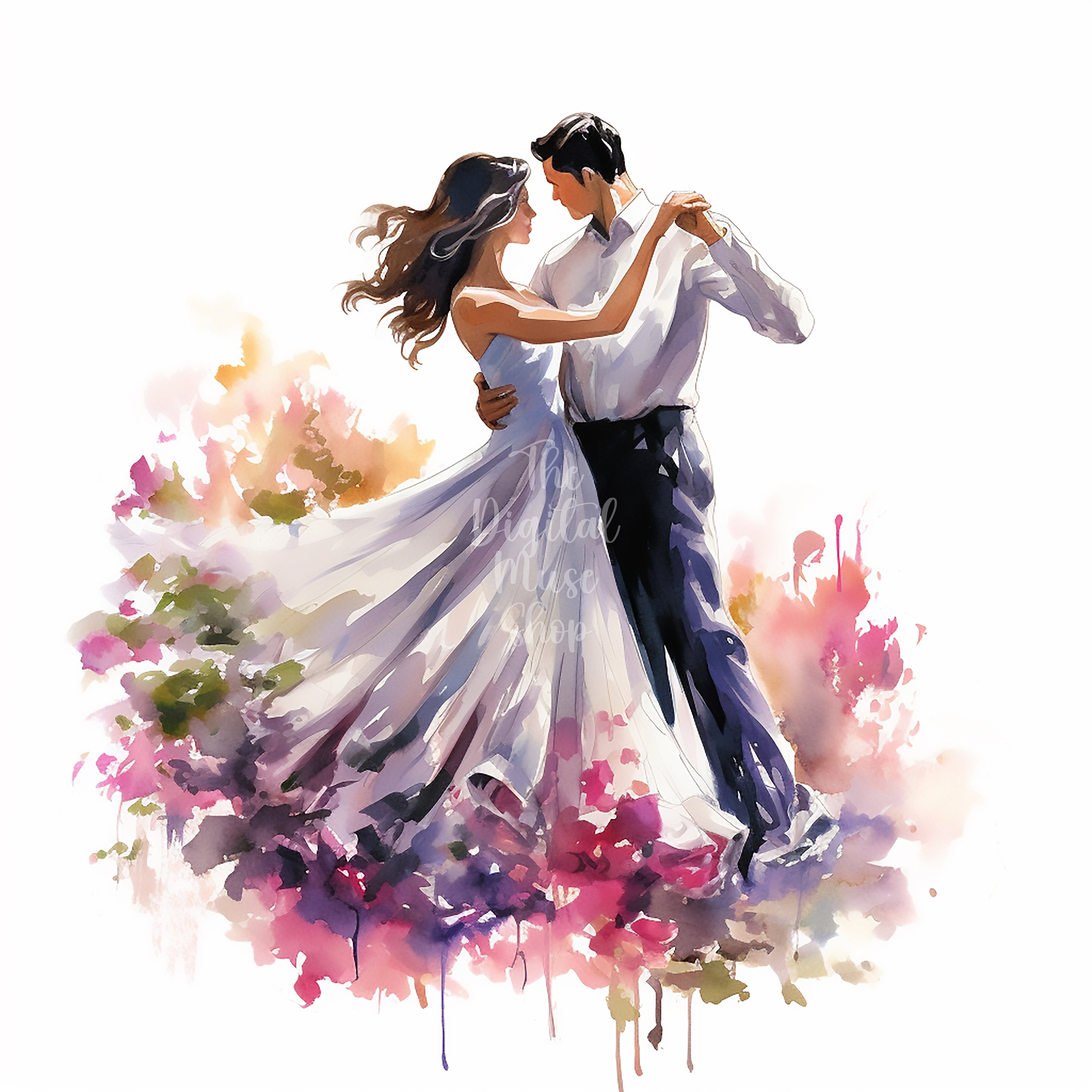 Wedding Dance Clipart 10 High Quality Jpgs Wedding Clipart Set ...