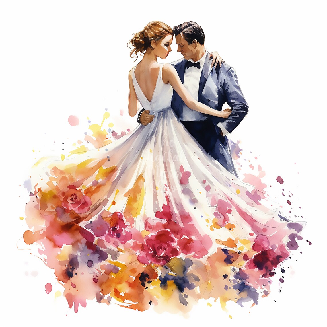Wedding Dance Clipart 10 High Quality Jpgs Wedding Clipart Set ...