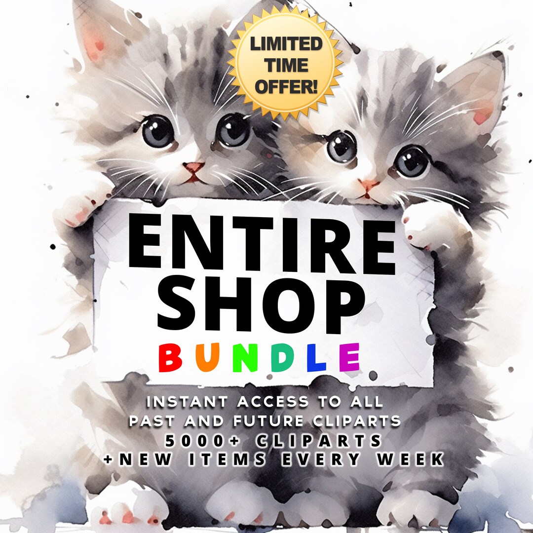 Entire Shop Bundle, All Past and Future Designs 1 Year Google Drive ...