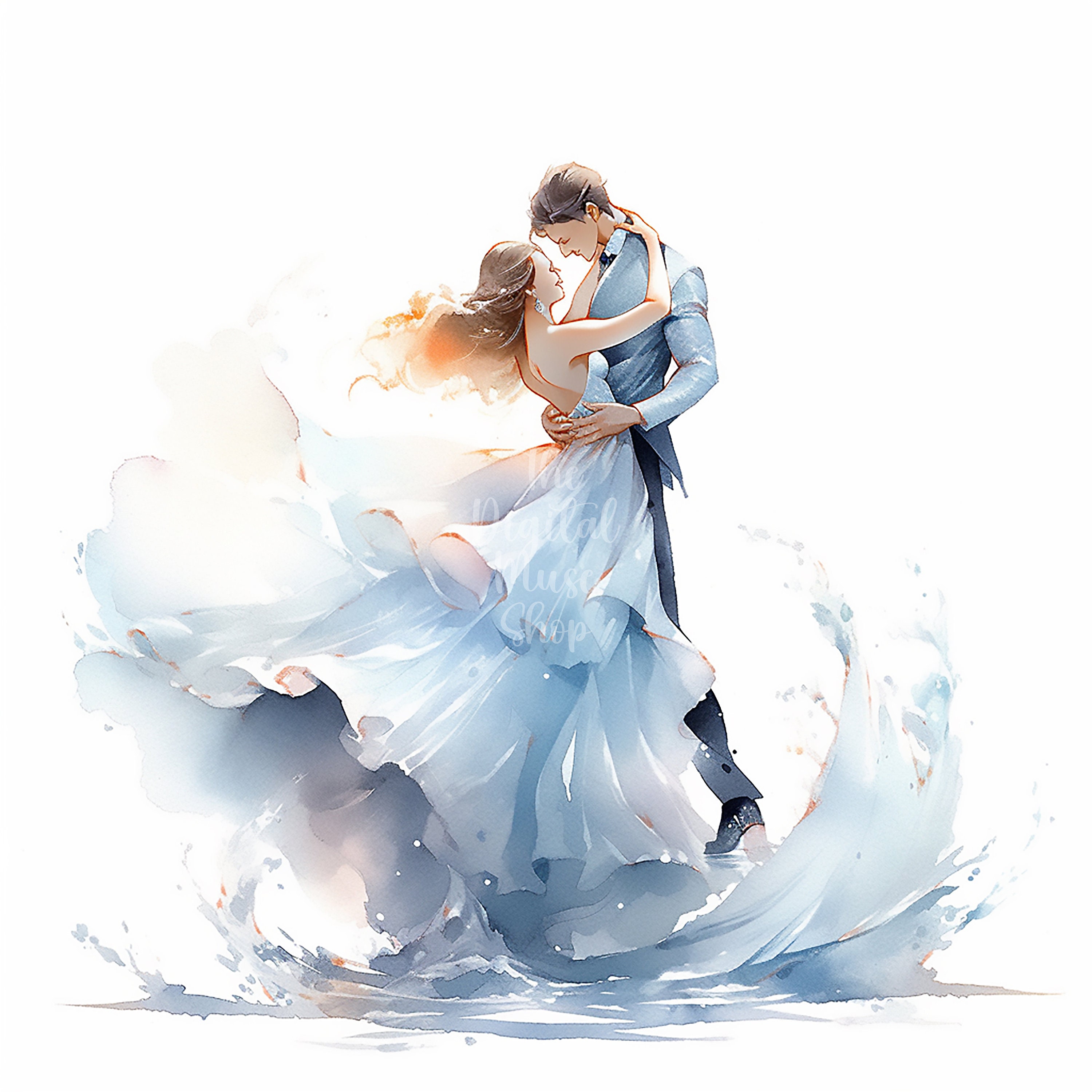 Wedding Dance Clipart 10 High Quality Jpgs Wedding Clipart Set ...