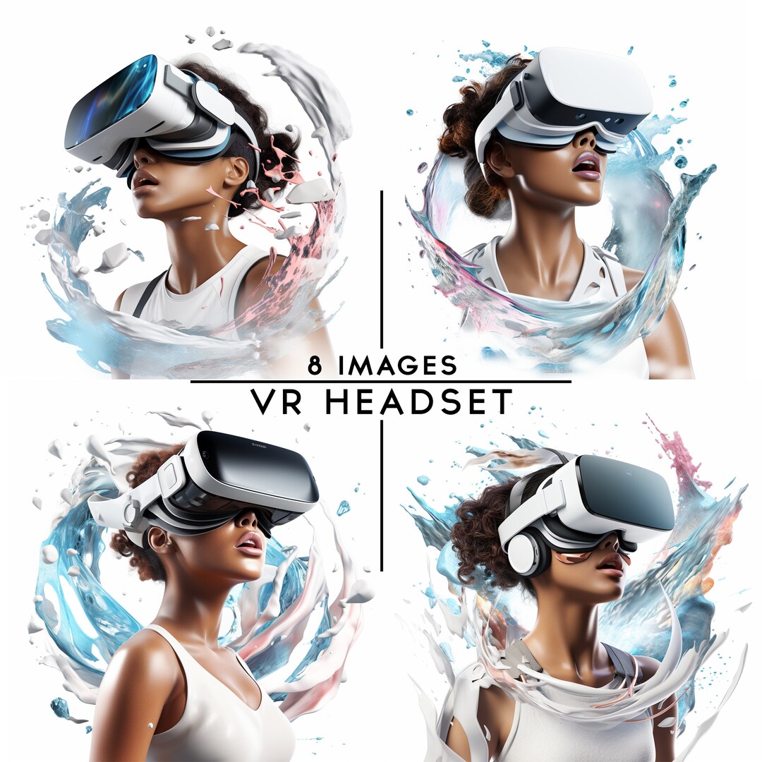 VR Headset Clipart, Virtual Reality Clipart Tech Clipart Apple Vision ...