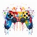 Game Controller Clipart, Game Clipart Digital Paper Craft Card Making ...