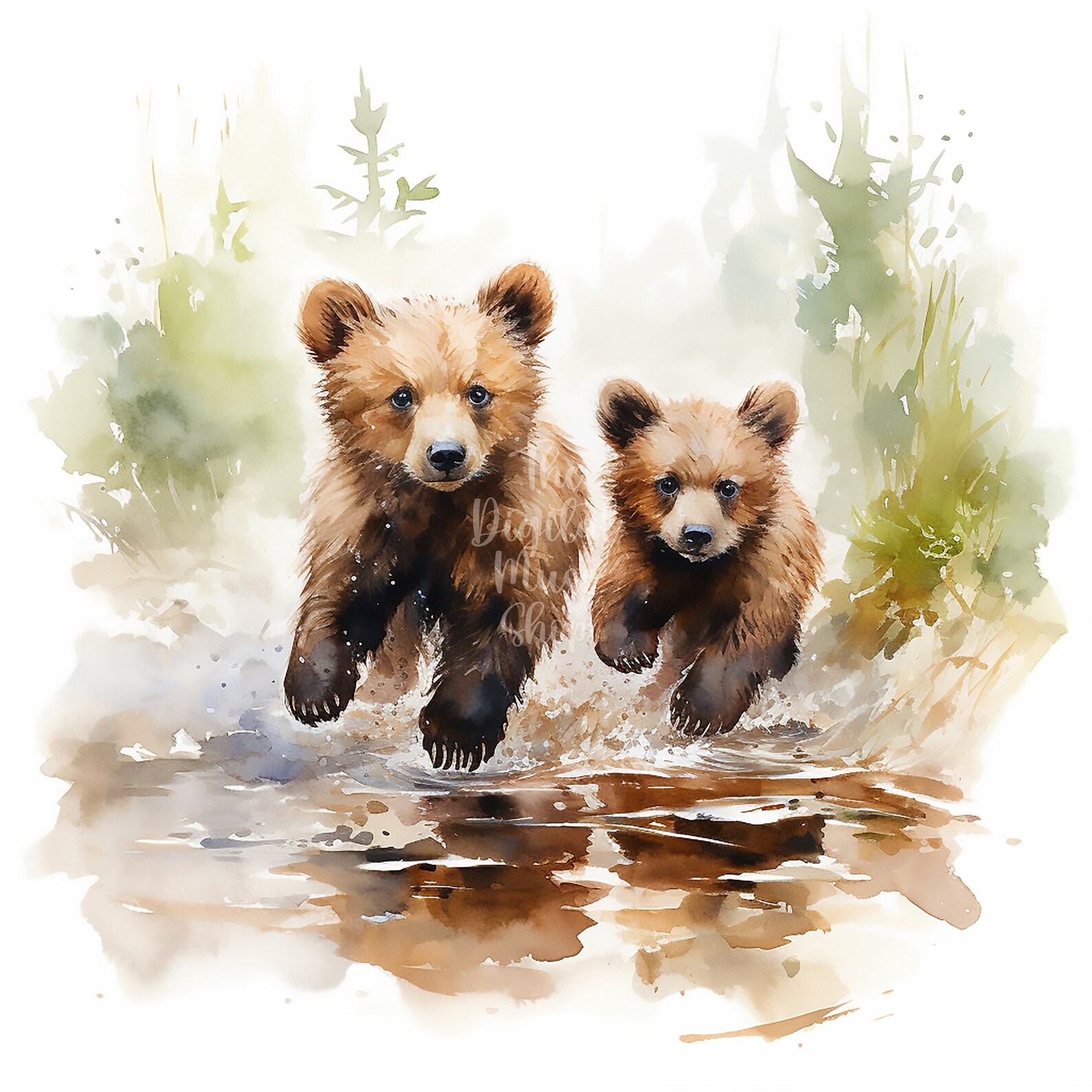 Bear Cubs Clipart Bear Clipart Digital Download Clipart Cute - Etsy