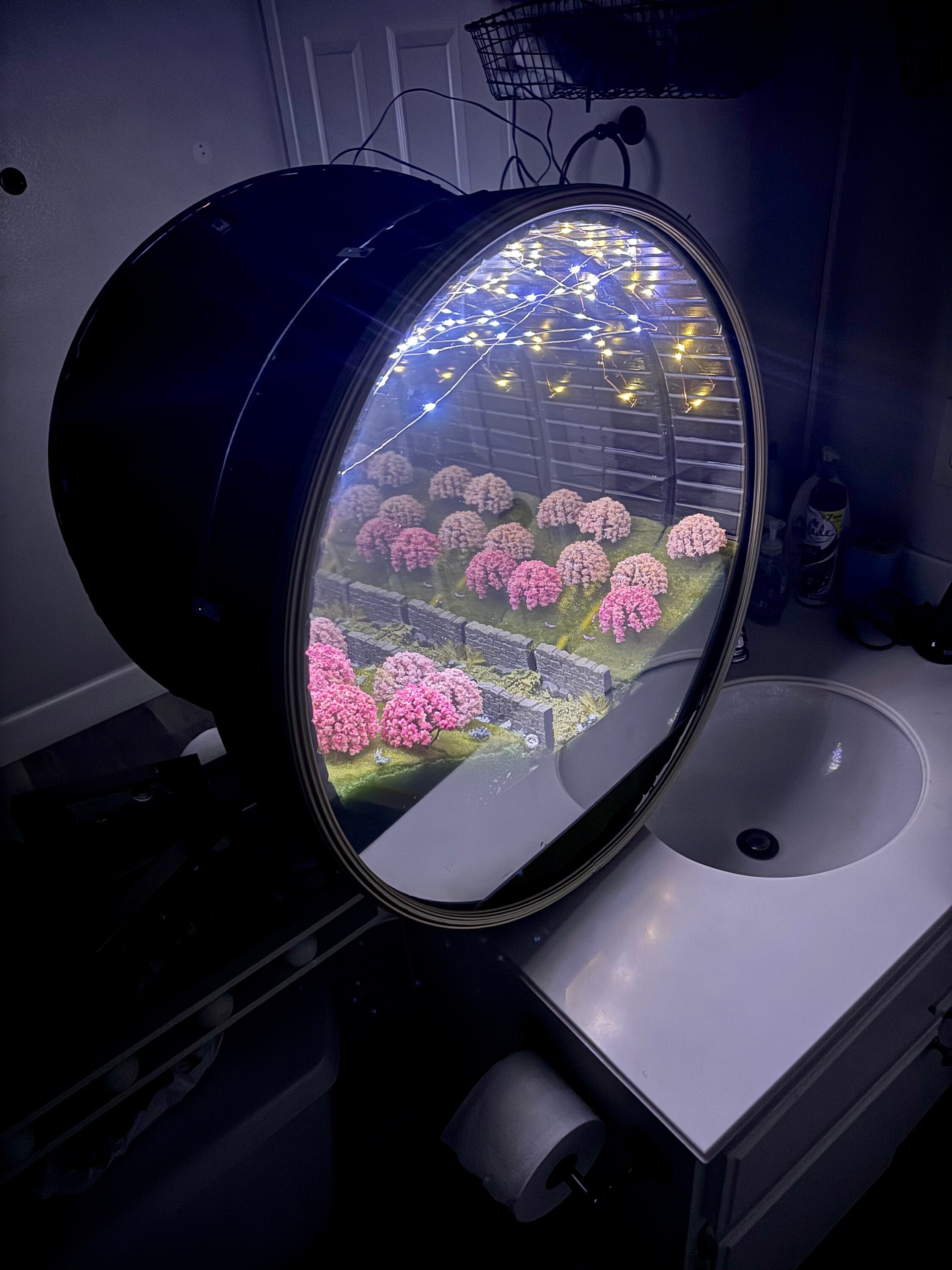 Cherry Blossom Stroll Infinity Mirror - Etsy