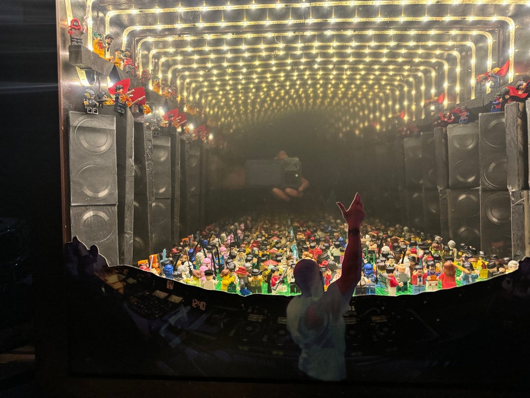 LEGO Edm FESTIVAL ART Infinity Mirror - Etsy