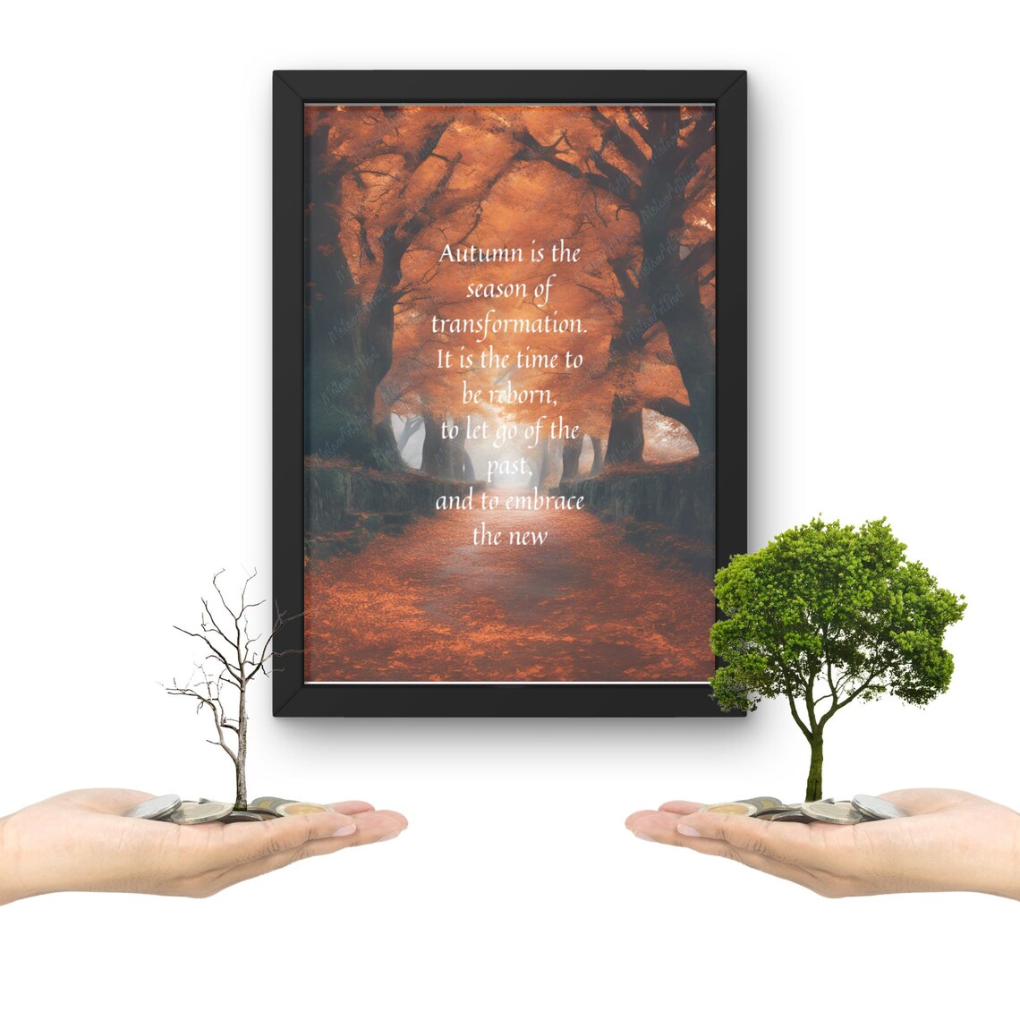 Fall Quotes, Printable Art Print, Autumn Digital Download, Home Decor ...