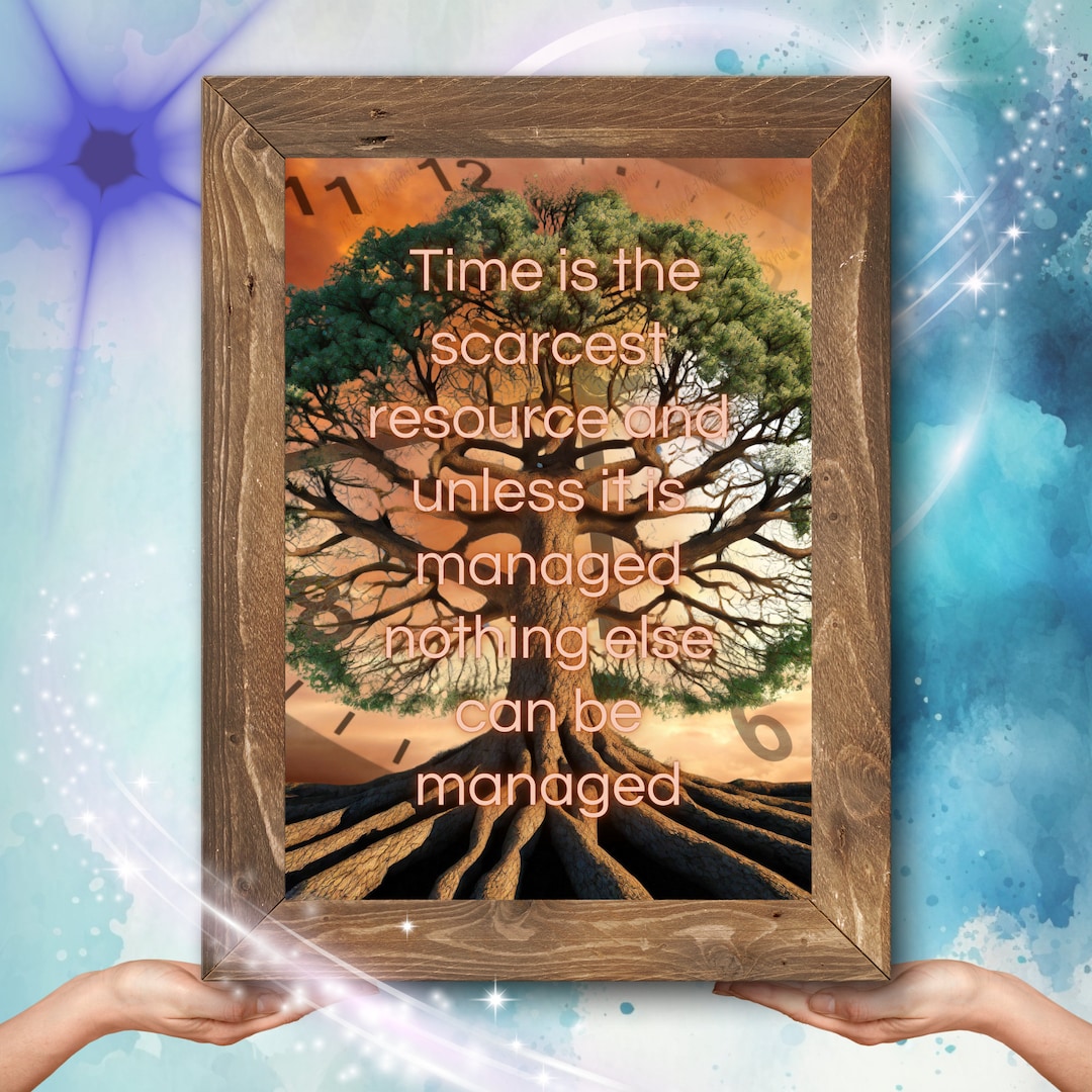 Time Management Wisdom: 'time is the Scarcest Resource' - Peter Drucker ...