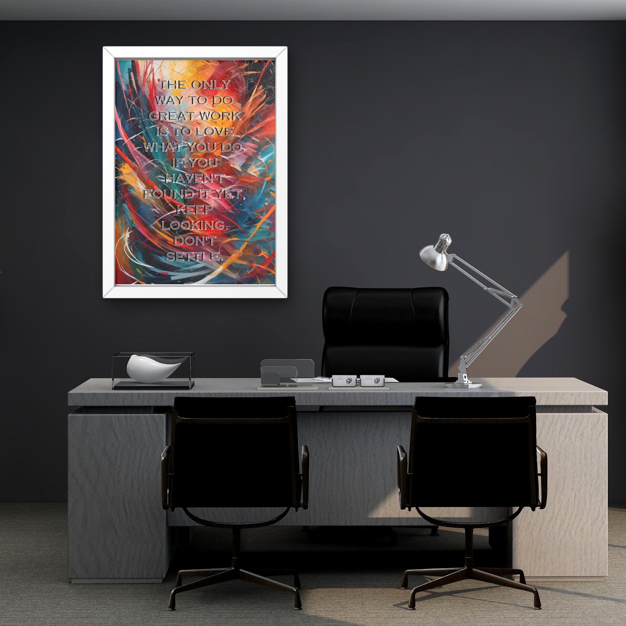 Success, Happiness, the Only Way, Home Decor Wall Art, Leadership Quote ...