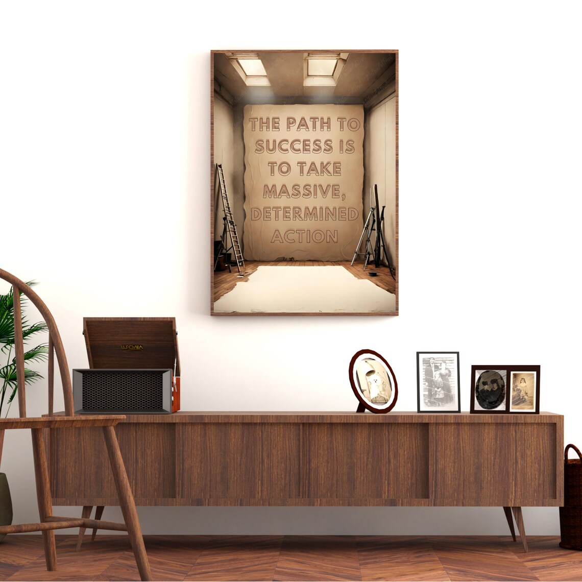 The Path to Success: Take Massive, Determined Action Tony Robbins Quote ...