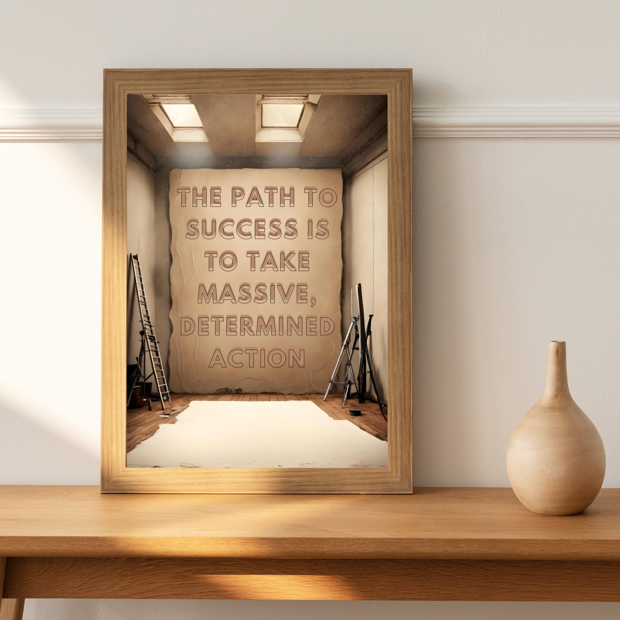 The Path to Success: Take Massive, Determined Action Tony Robbins Quote ...