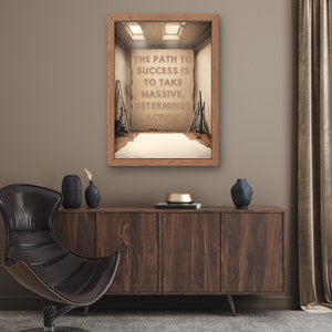 The Path to Success: Take Massive, Determined Action Tony Robbins Quote ...