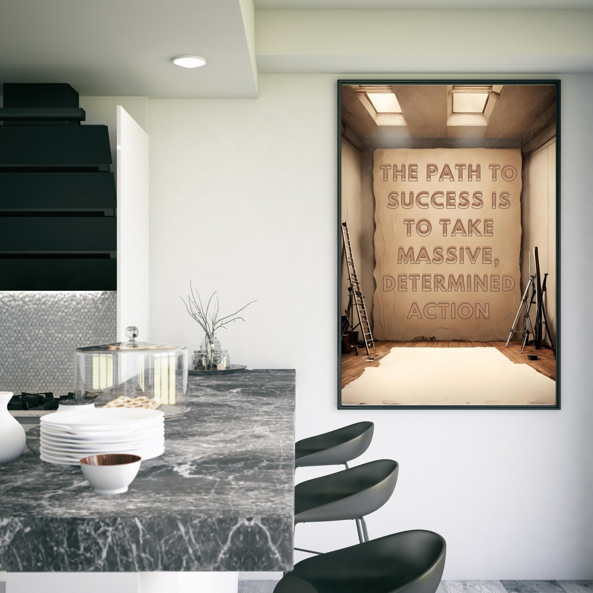 The Path to Success: Take Massive, Determined Action Tony Robbins Quote ...