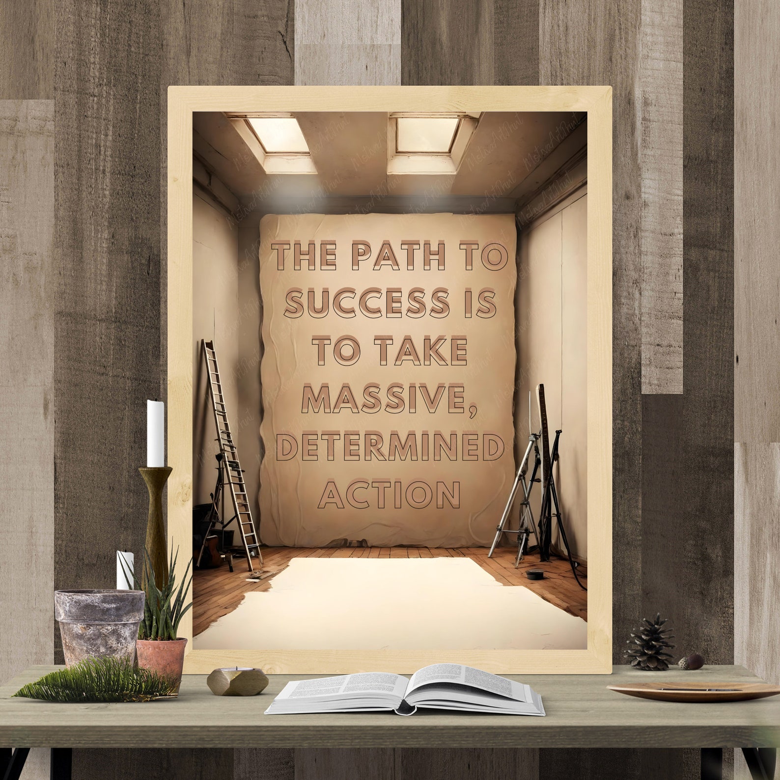 The Path to Success: Take Massive, Determined Action Tony Robbins Quote ...