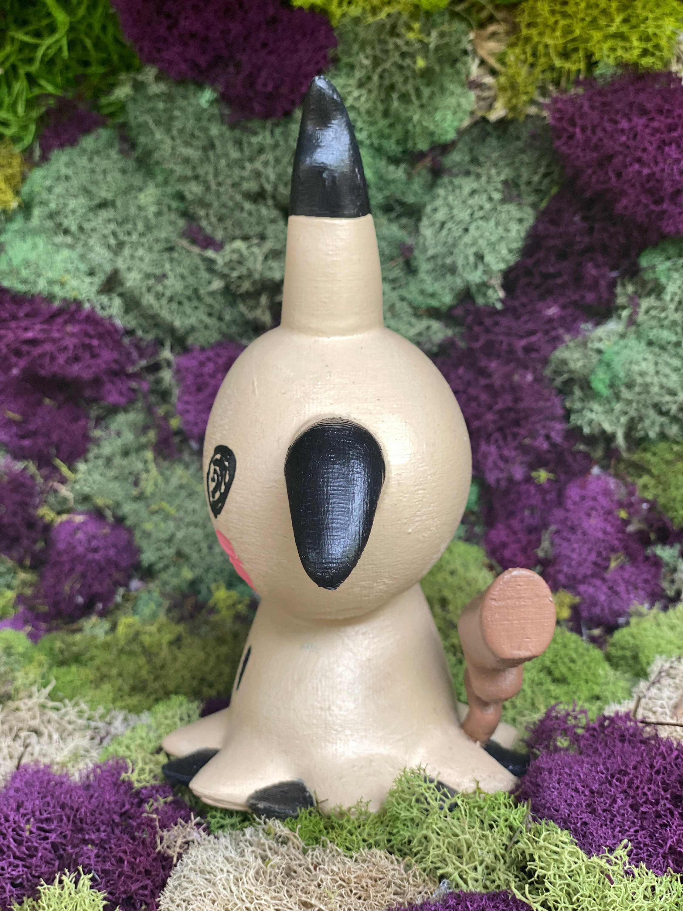 Hand Painted Mimikyu 3D Printed Figure - Etsy