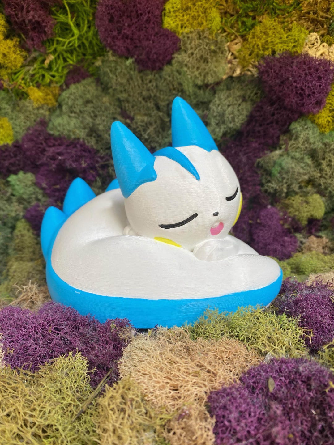 Hand Painted Pachirisu 3D Printed Figure - Etsy
