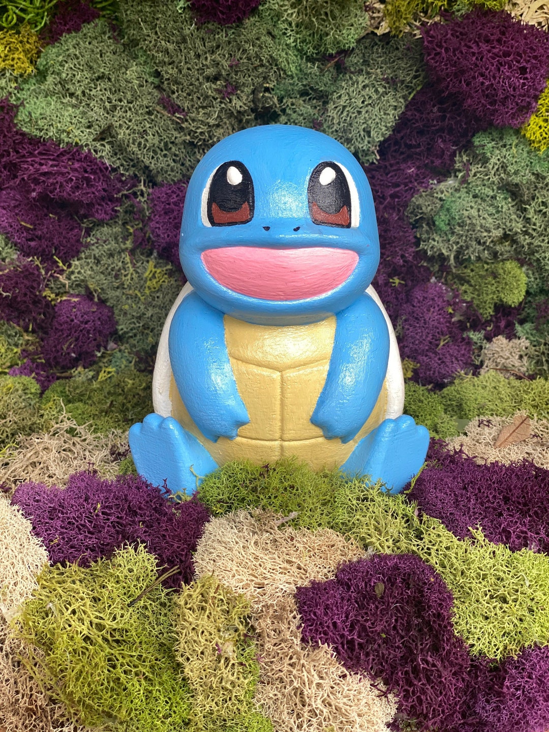 Hand Painted Squirtle 3D Printed Figure - Etsy