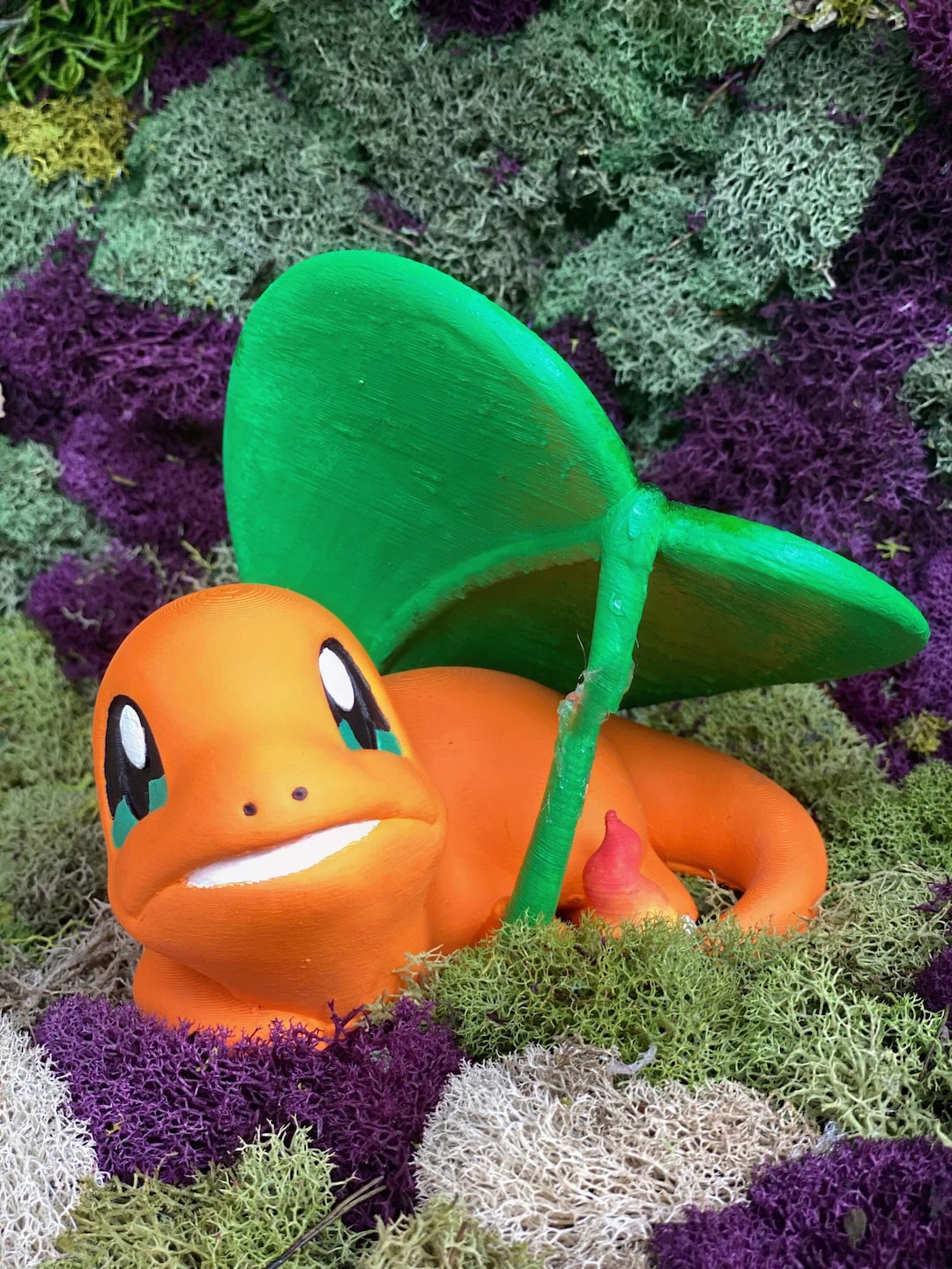 Hand Painted Charmander 3D Printed Figure - Etsy