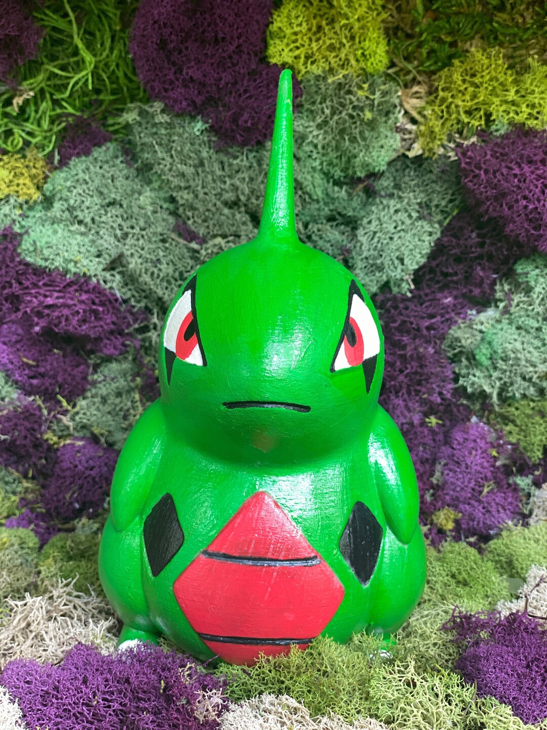 Hand Painted Larvitar 3D Printed Figure - Etsy