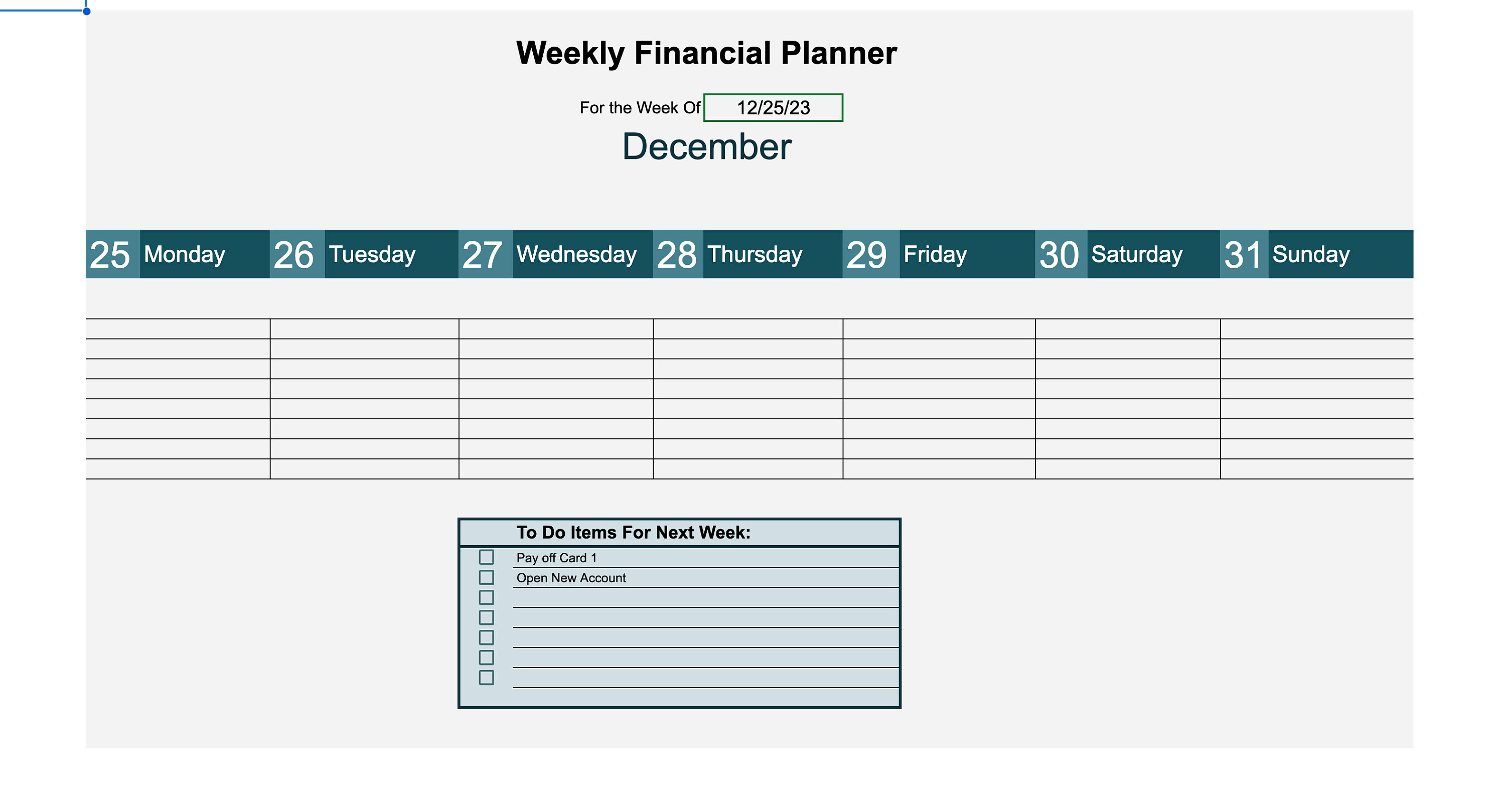 Velocity Banking Bundle in EXCEL Format With Planner, Spreadsheet ...