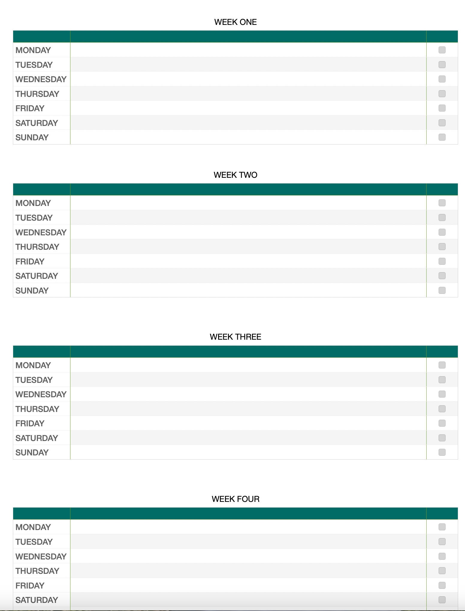 NUMBERS Planner Template With To-do List and Changeable Months - Etsy