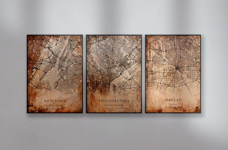 Mount Dora Florida Vintage Map Print Mount Dora City Map Mount Dora Map ...