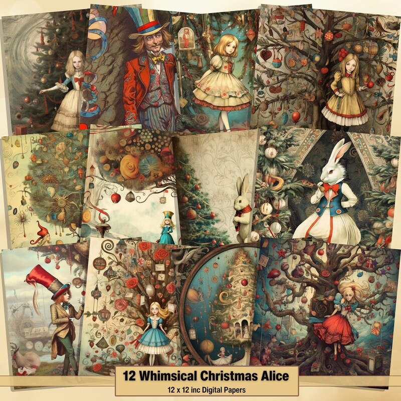 Alice Christmas - Etsy