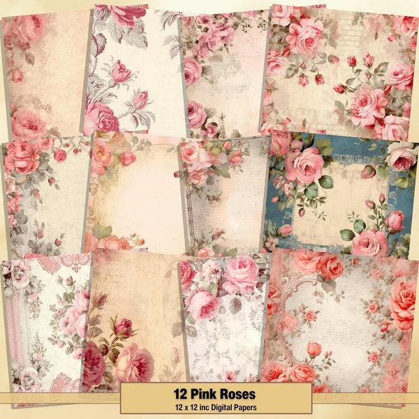 Shabby Chic Paper - Etsy