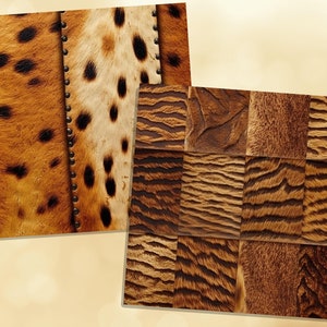 Printable Western Textures Digital Papers, Wild West Pages, Cowboy ...