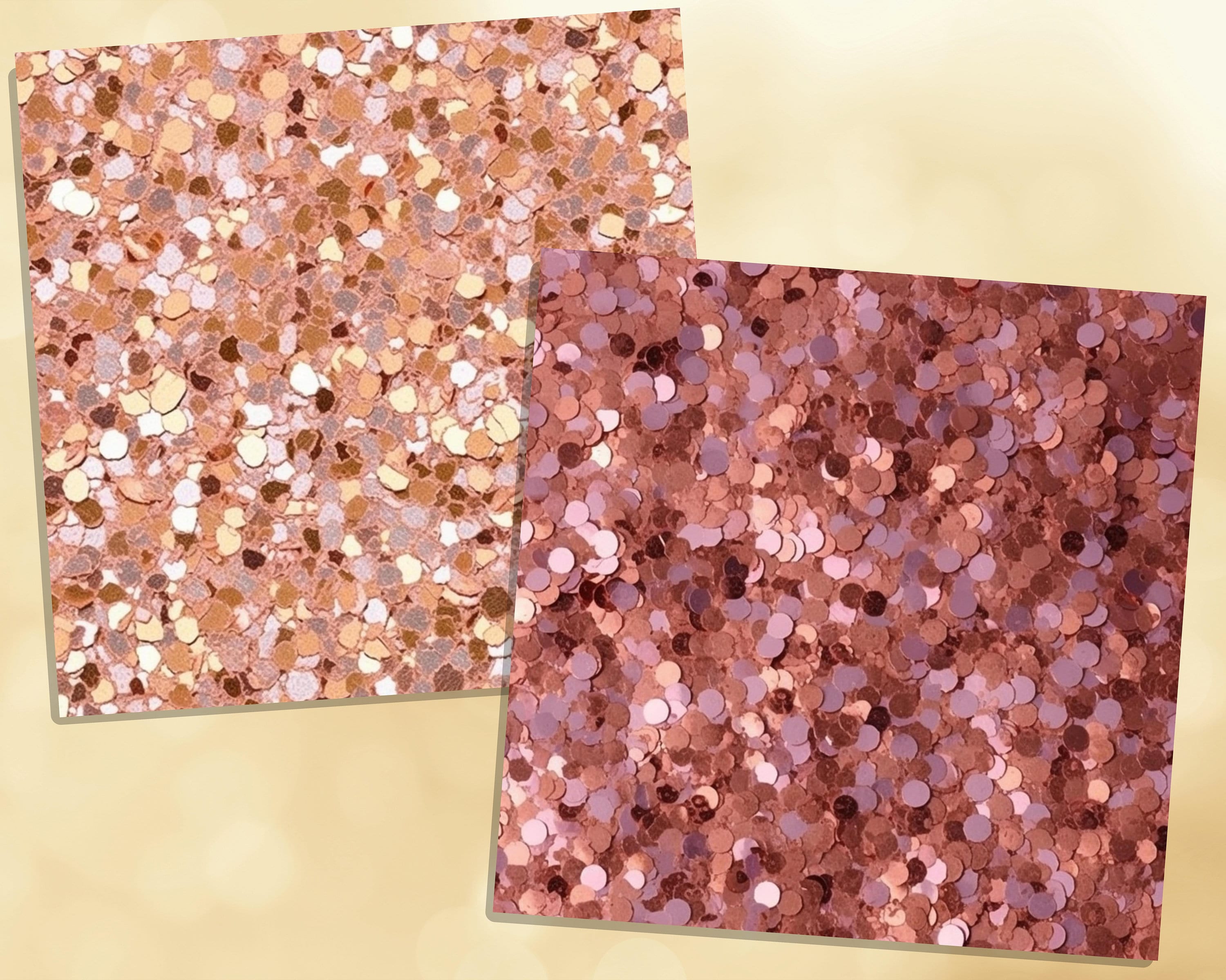 Printable Rose Gold Sequins Digital Paper Glitter Page Foil - Etsy