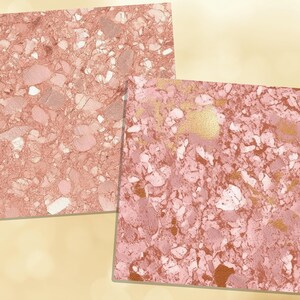 Printable Rose Gold Sequins Digital Paper, Glitter Page, Foil ...