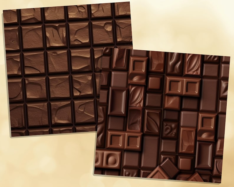 Printable Dripping Chocolate Digital Papers Chocolate Bar - Etsy Australia