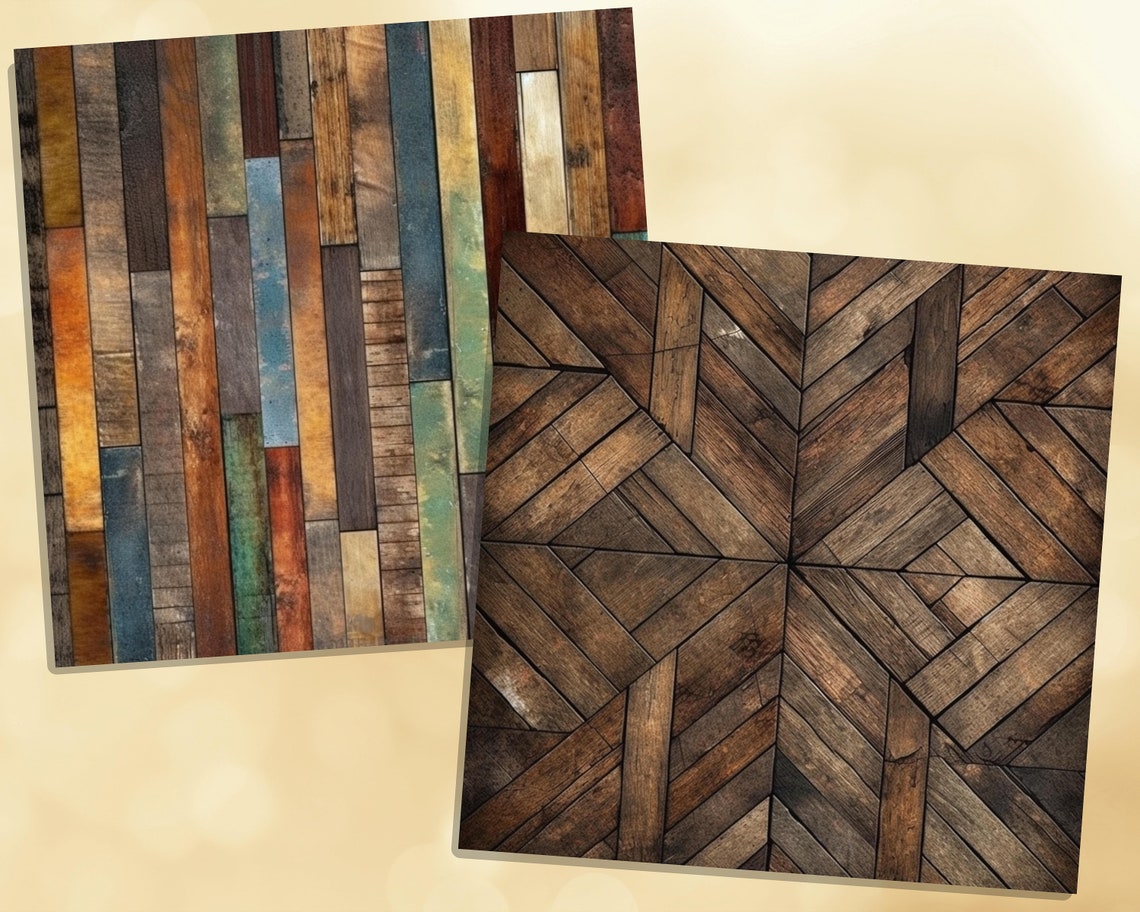 Printable Wood Textures Digital Papers Rustic Wood Pages - Etsy
