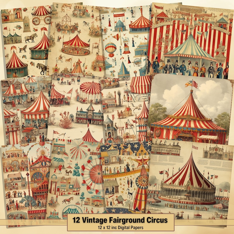 The Circus Book - Etsy