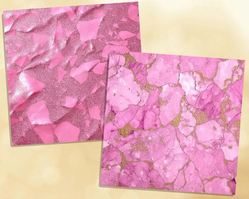 Printable Pink Textures Digital Papers Pink Glitter Pages - Etsy