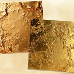 Printable Gold Foil Digital Papers, Shimmer Textures Page, Glam ...