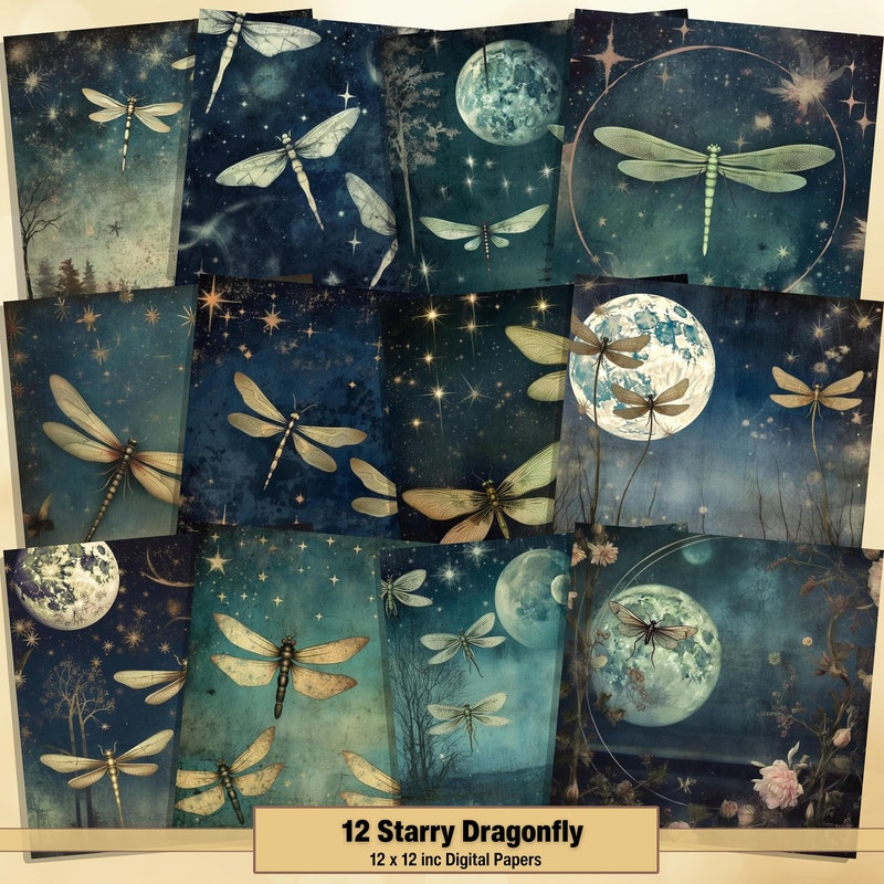 Dragonfly Paper - Etsy