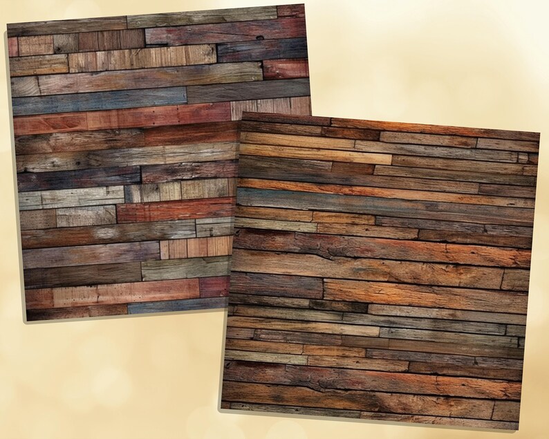 Printable Wood Textures Digital Papers Rustic Wood Pages - Etsy